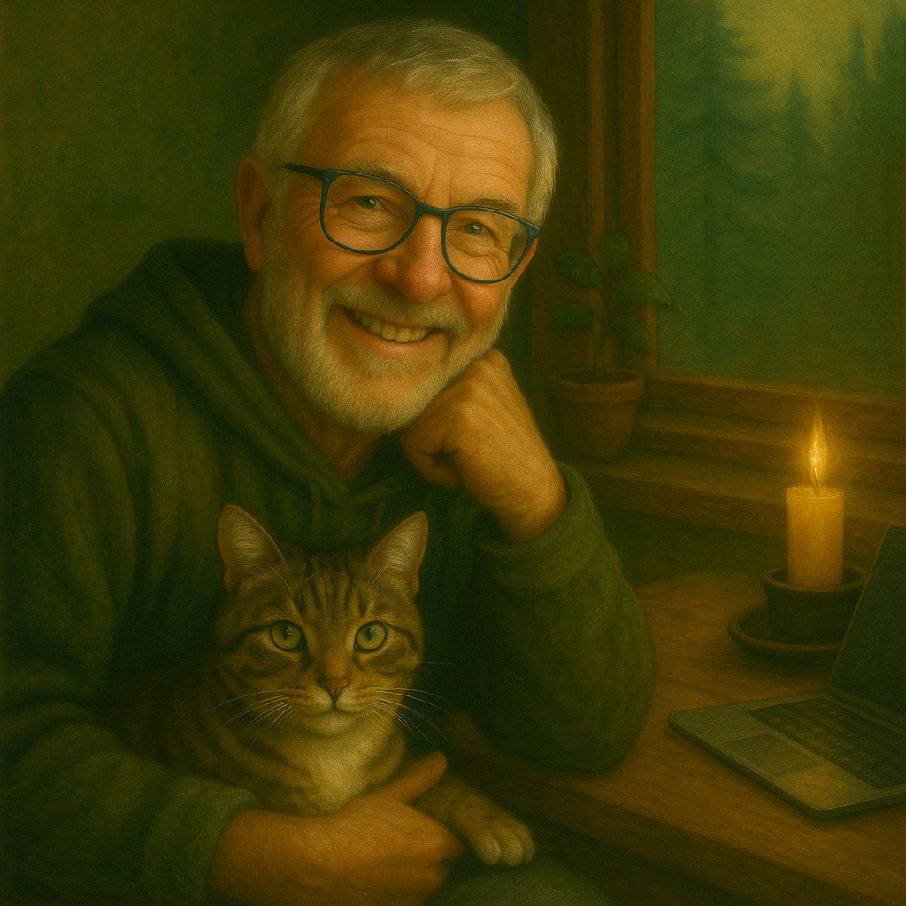 The Listening Hermit – Amidst the noise and chatter, I'm listening…